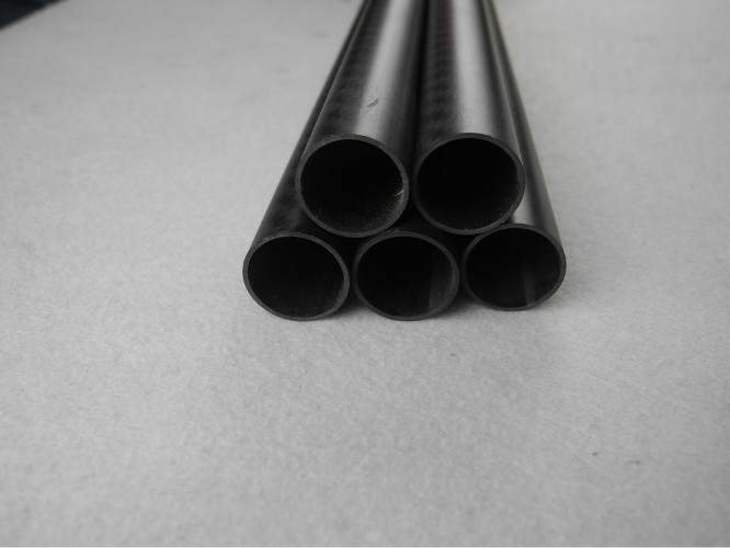 Centerless ground Smooth carbon fiber Rod / piping for Helicopter