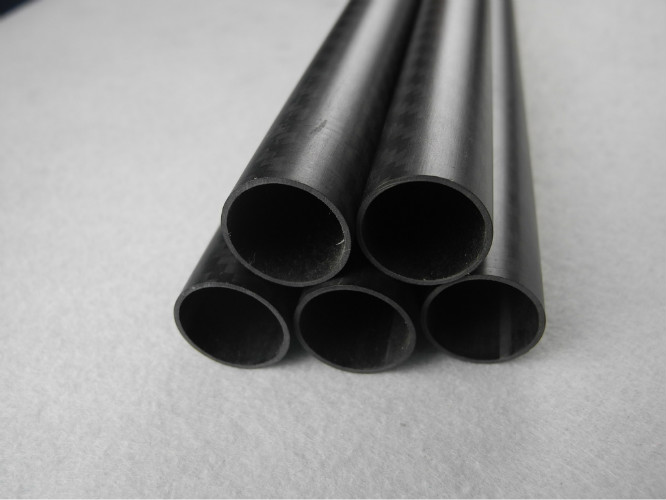 Centerless ground Smooth carbon fiber Rod / piping for Helicopter