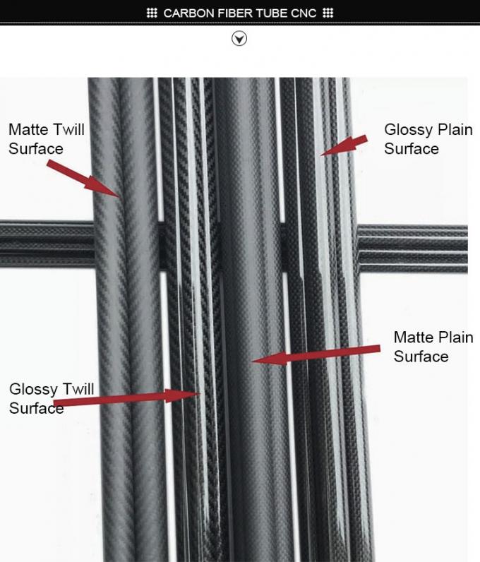 3K Carbon Fiber Rectangular Tube High Pressure Resistance Corrosion ...