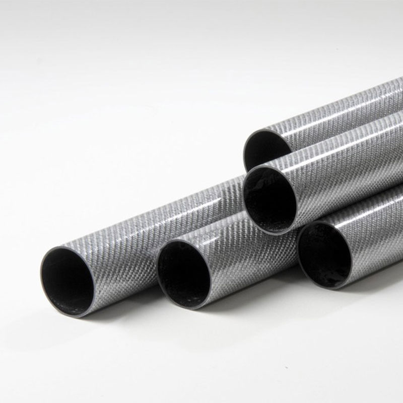 Good Toughness Carbon Fiber Pipe Tube (Hollow) 34mm x 32mm x 1000mm 3K